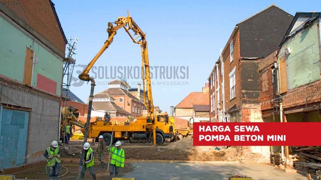 Harga Sewa Pompa Beton Mini 2019 | Rental Mini Concrete Pump